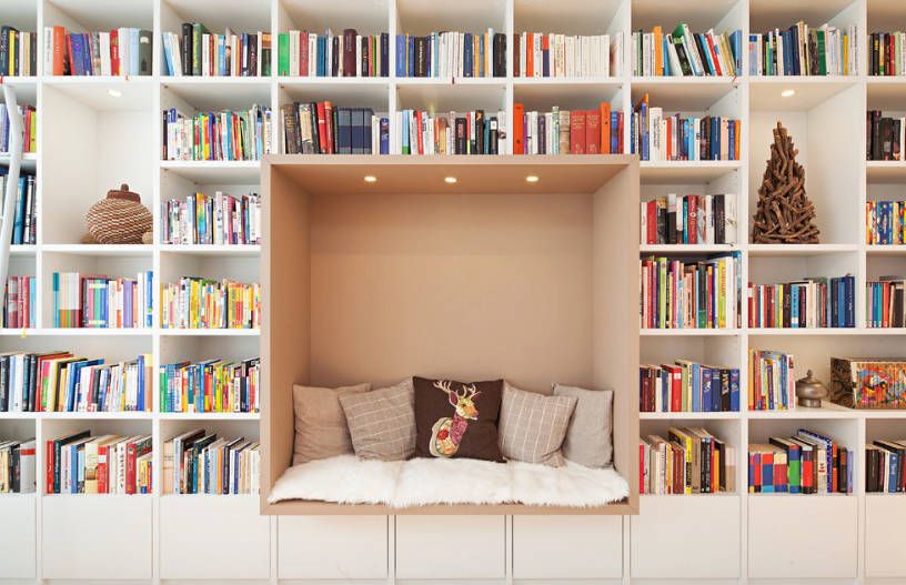 6 Desain Perpustakaan Mini di Rumah | Bisa Sekaligus Jadi Dekorasi