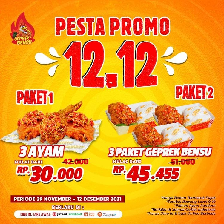 10 Promo Desember 2021 Menuju Harbolnas 12.12