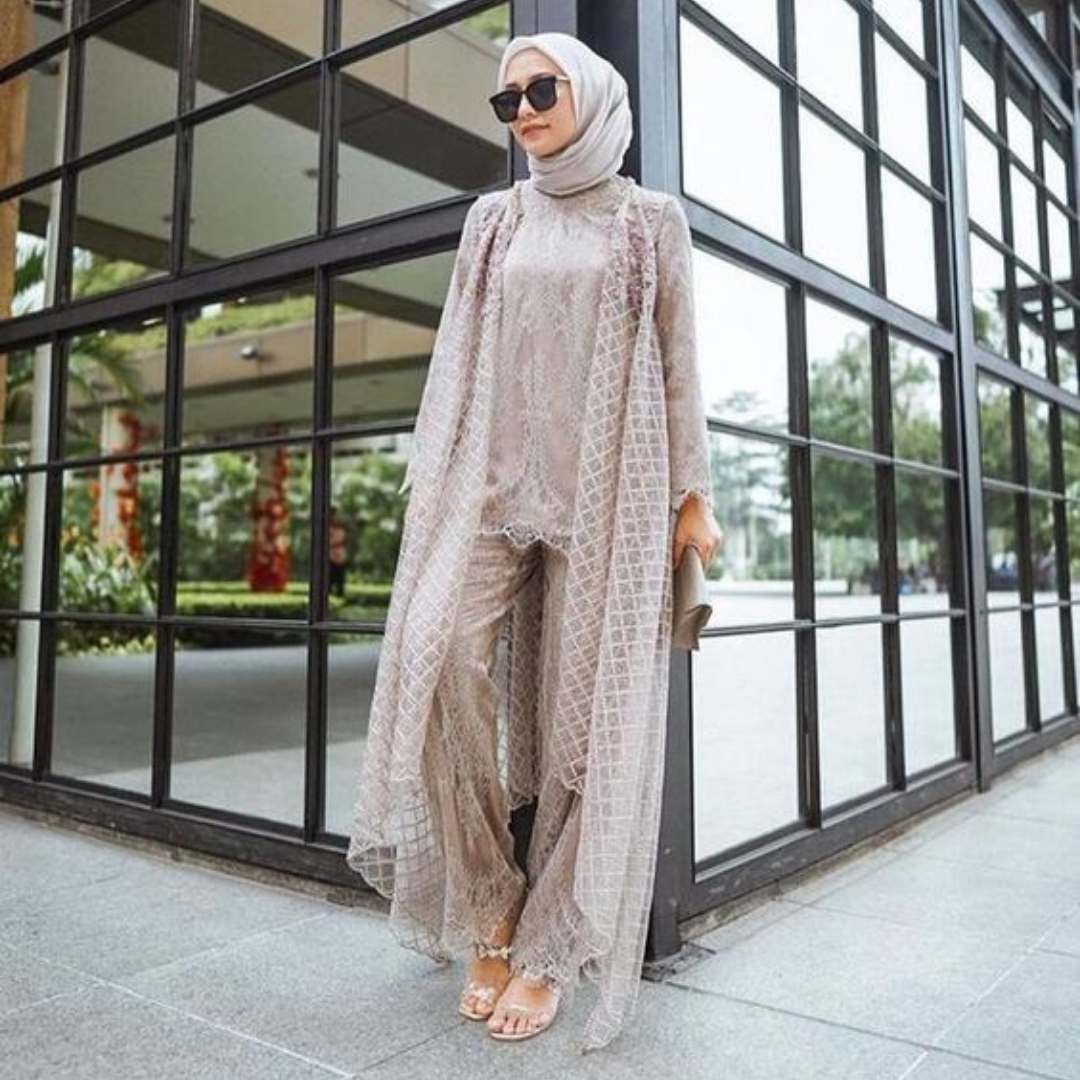 40 Model Kebaya Modern Hijab yang Stylish dan Menawan