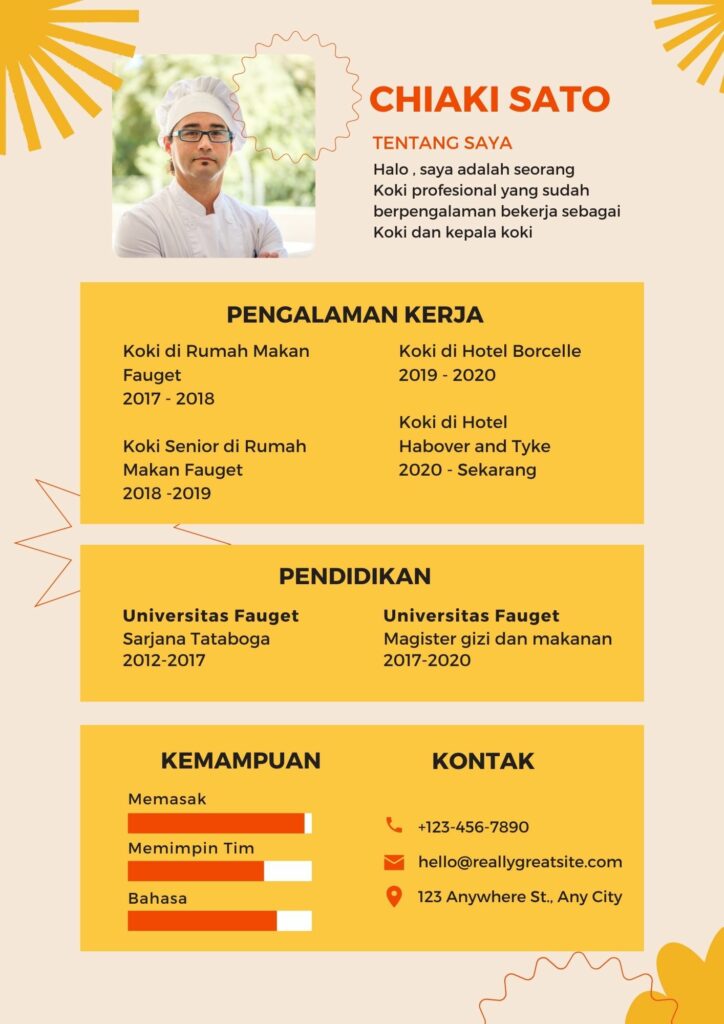 Contoh Daftar Riwayat Hidup yang Benar dan Cara Membuatnya