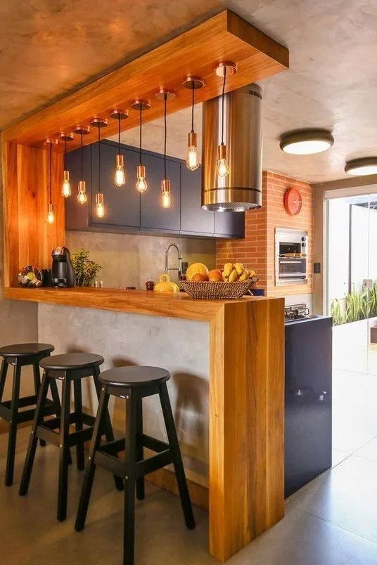 5 Inspirasi Desain Dapur Mini Bar, Nyaman dan Aesthetic!