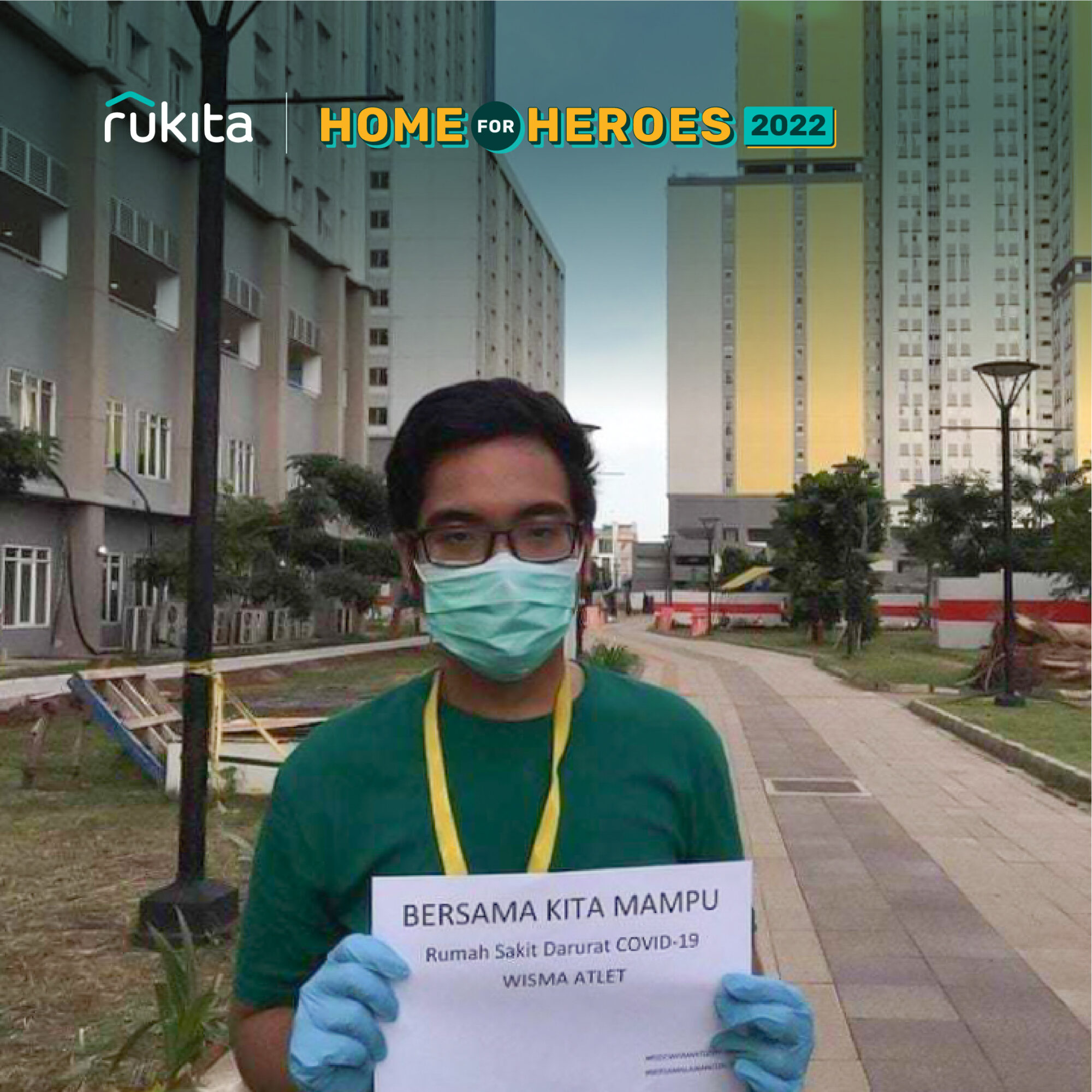 Home for Heroes 2022: Adib Farhan Al-Anwari Bagikan Kebaikan Lewat Makanan