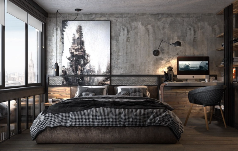 10 Desain Kamar Aesthetic Gelap | Nuansa Lebih Nyaman!
