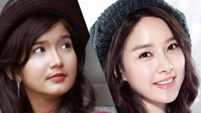 23 Artis Indo Mirip Artis Korea, Manakah yang Paling Mirip?