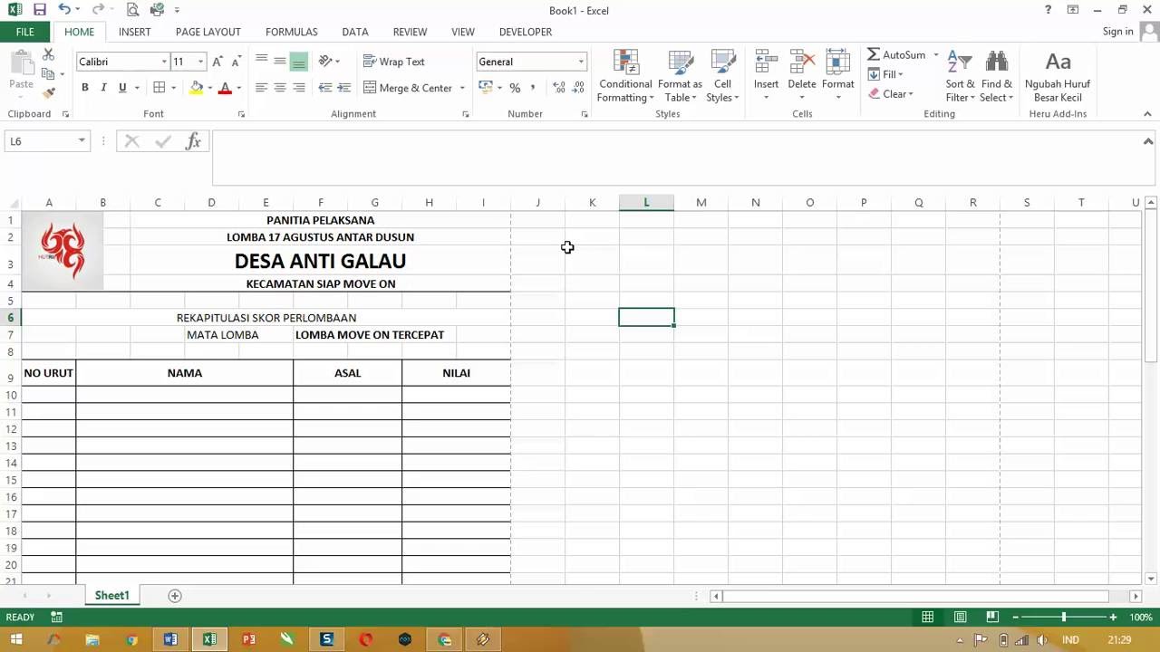 Mudah! Ini Cara Membuat Kop Surat di Excel Buat Para Pemula