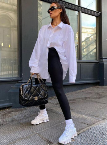 20 Inspirasi Padu Padan Kemeja Putih yang Nggak Membosankan!