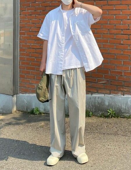 20 Inspirasi Padu Padan Kemeja Putih yang Nggak Membosankan!