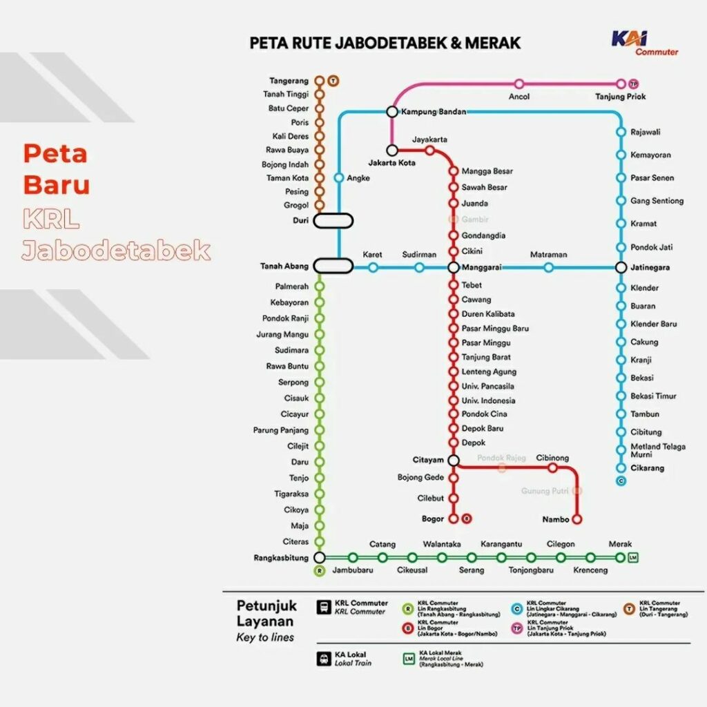 Rute KRL Jabodetabek 2022 Terbaru dan Rute Alternatif, Wajib Tahu!