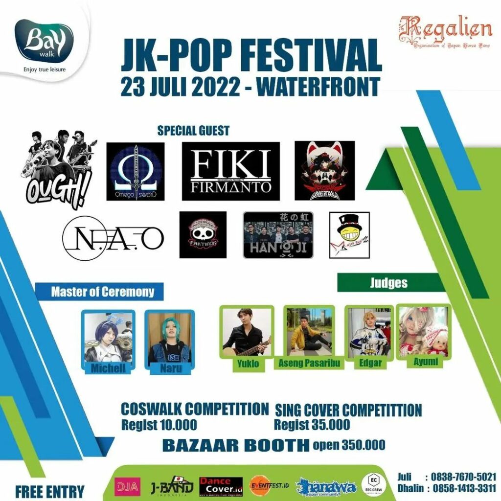 9 Event Festival Jepang Juli 2022 di Jakarta dan Bekasi, Bersiap Cosplay!