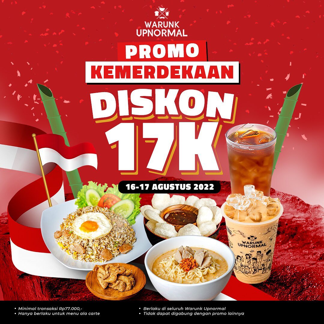 17 Promo Diskon Hari Kemerdekaan 17 Agustus 2022, Sikat Hematnya!