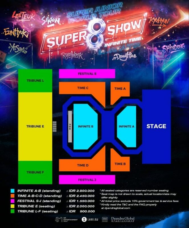 Super Junior Gelar Super Show 9 di Indonesia, Berapa Harga Tiketnya?