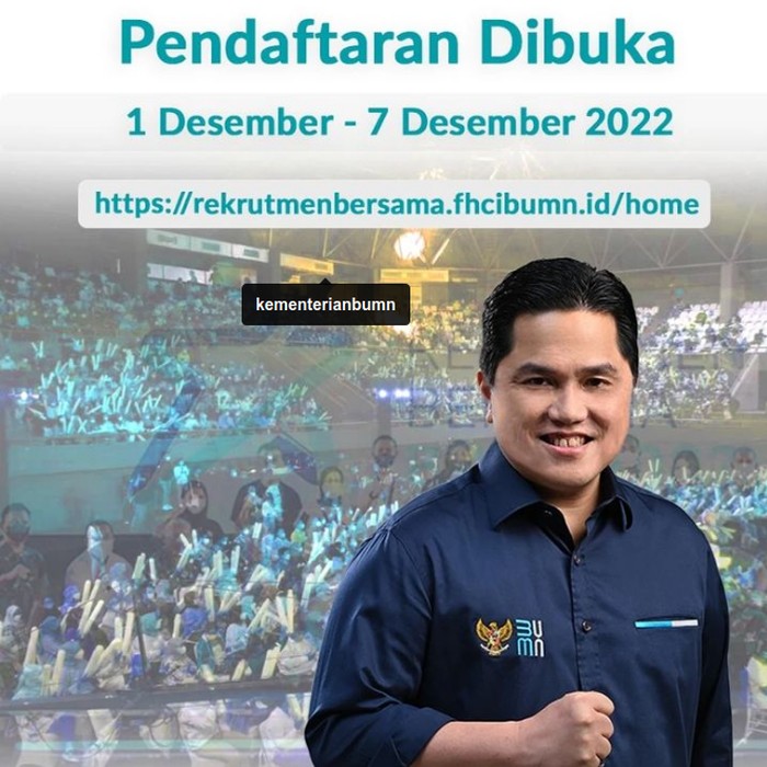 Ini Syarat, Cara Daftar, dan Tahapan Rekrutmen BUMN 2022 Batch 2
